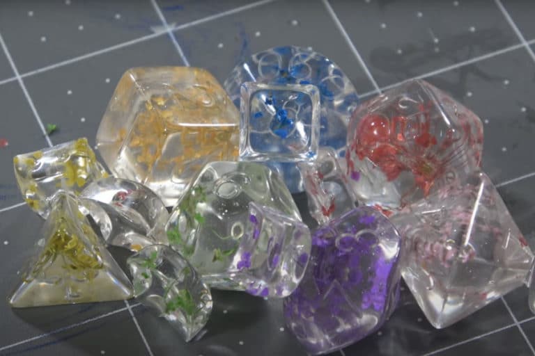 How to Make Resin Dice - Dice Glory