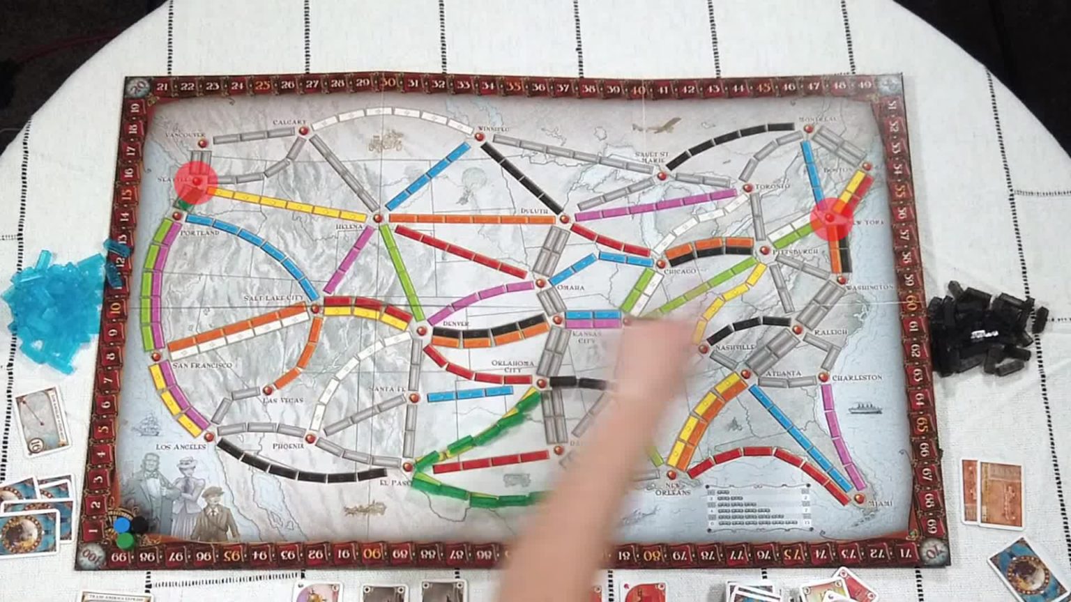 Ticket to Ride Rules: How-To-Play Guide And Strategy of The Game - Dice ...